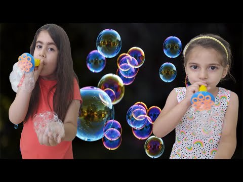 Köpük Baloncuklarla Oyun Oynadık-2 | We Played Games With Foam Bubbles