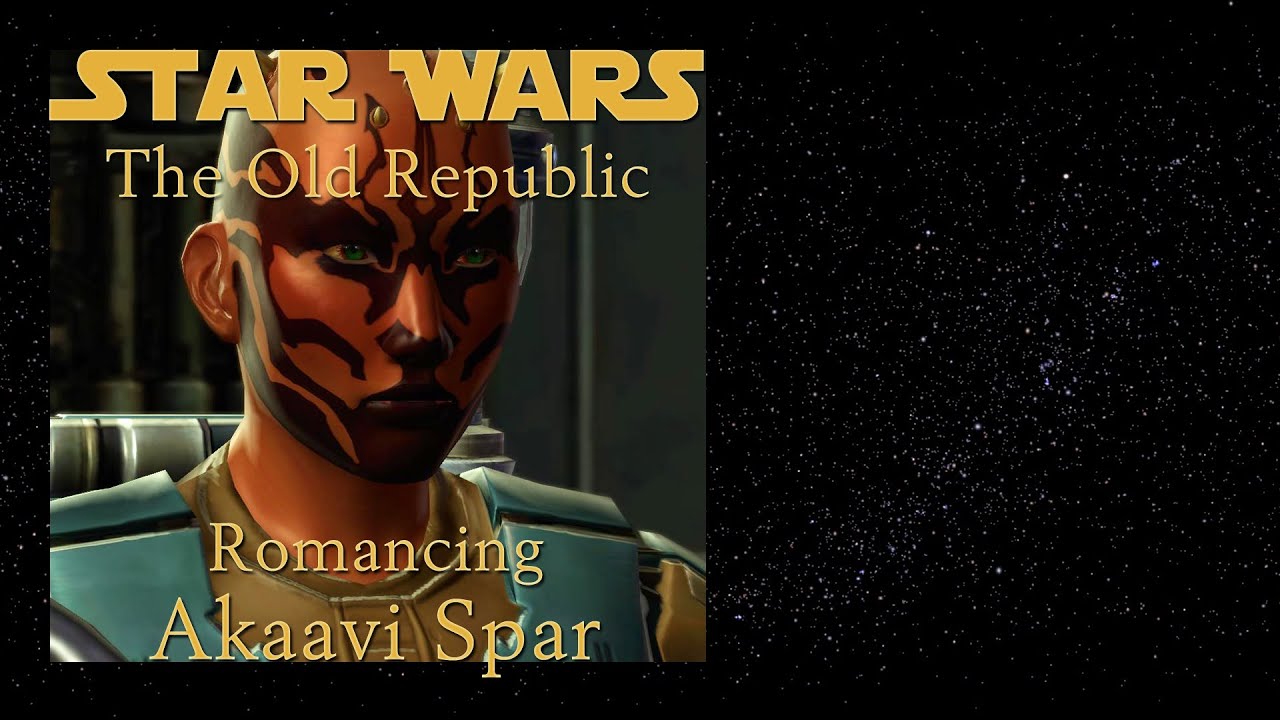 swtor: meeting Akaavi (romance part 1) - YouTube