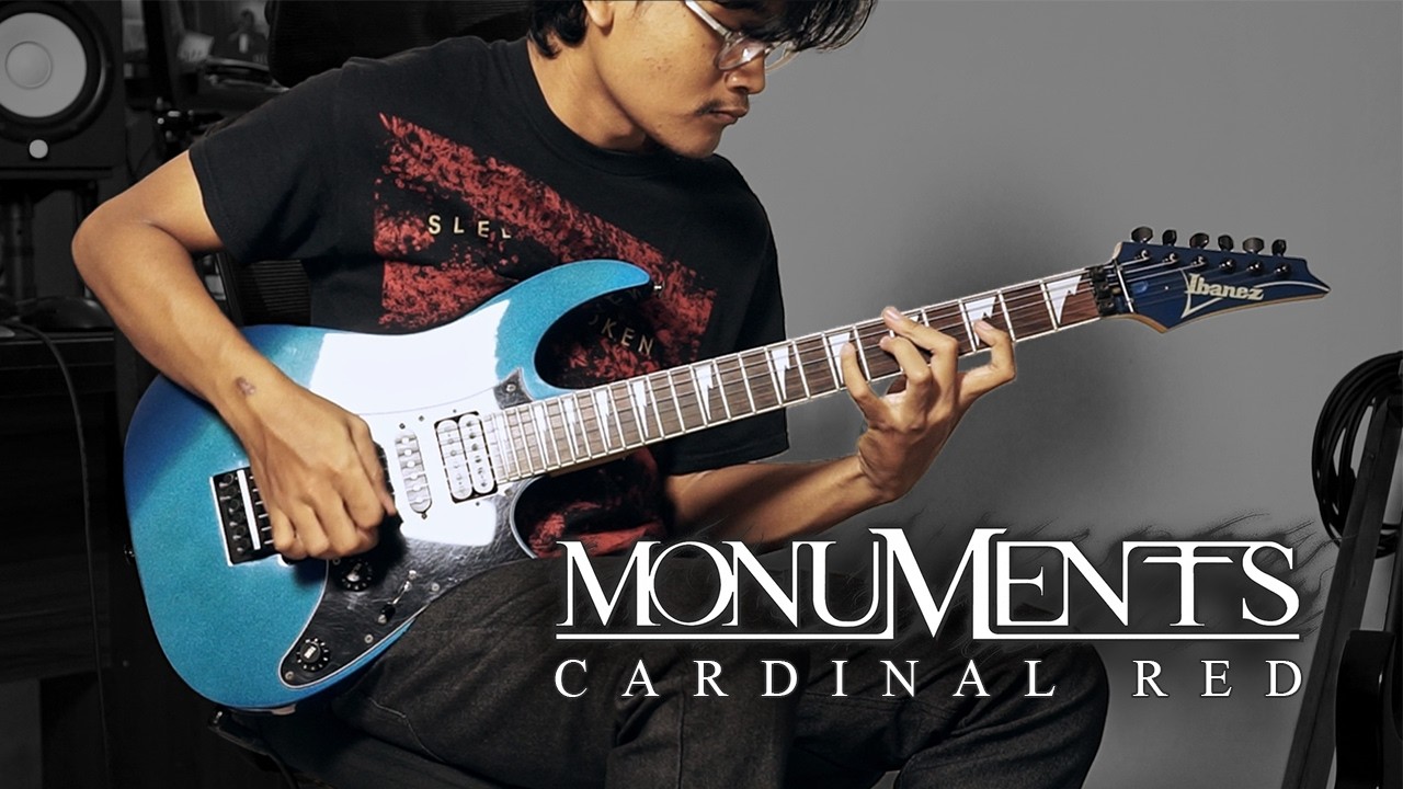 Monuments - Cardinal Red (Guitar Cover) - YouTube