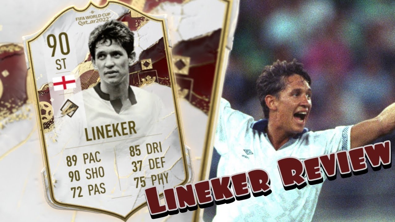 🦁 FIFA 23 | LINEKER WC ICONS PLAYER REVIEW! | ALL TIME GOAT ⚽️ - YouTube