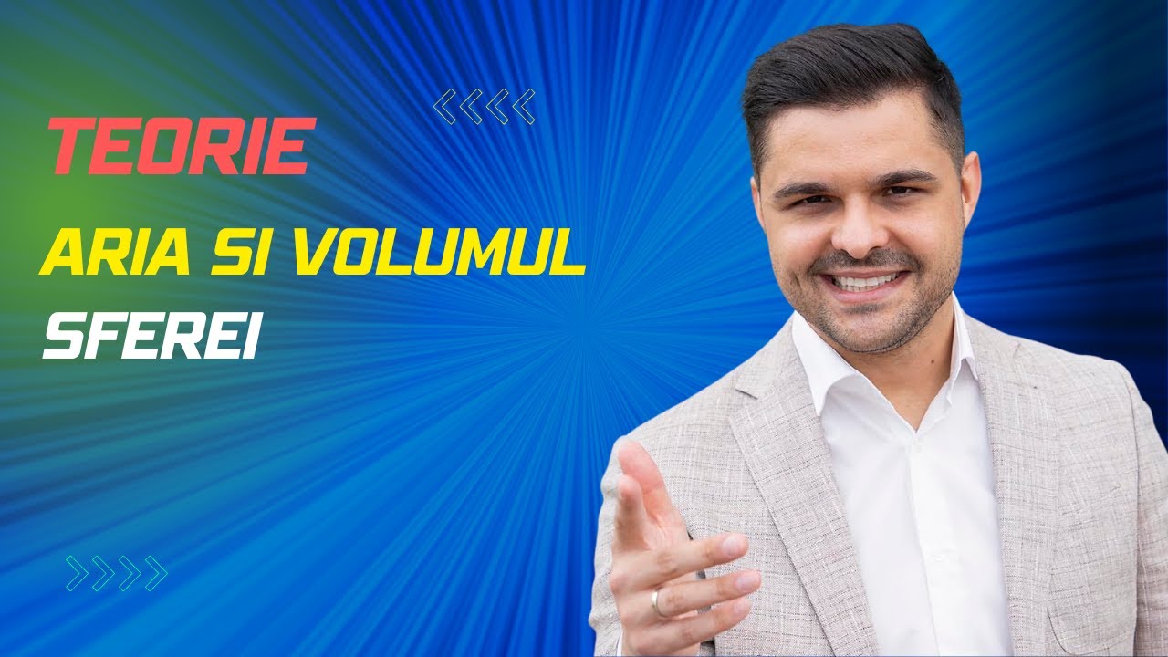 Teorie: Aria si volumul sferei. Cum se calculeaza aria si volumul ...