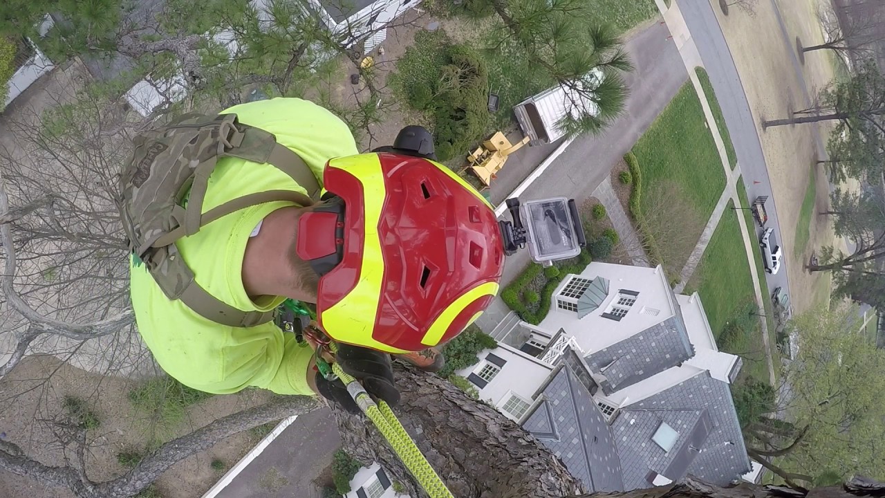 Tall pine Block rigging - YouTube