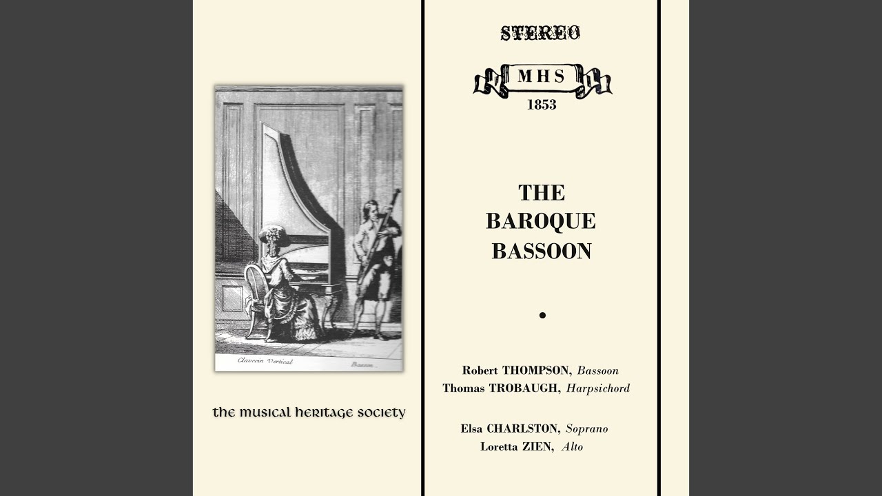 Viola da gamba Sonata, TWV 41.e5: II. Allegro (arr. for bassoon) - YouTube