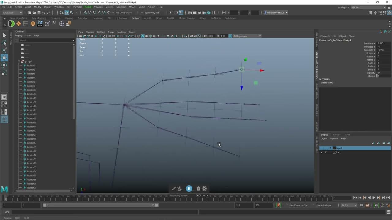 Maya Tutorials Part 11: Locators, Rotation Pivot - YouTube