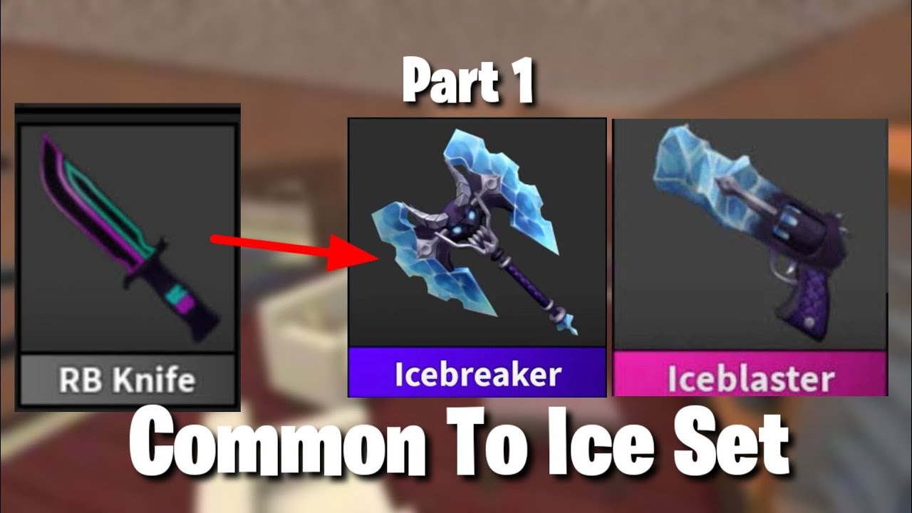 Common To Ice Set Part 1 | MM2 - YouTube