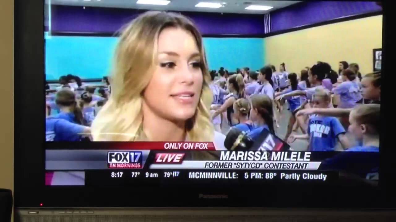Marissa Milele on Fox 17 news! Talking about Tucker Knox & SYTYCD ...