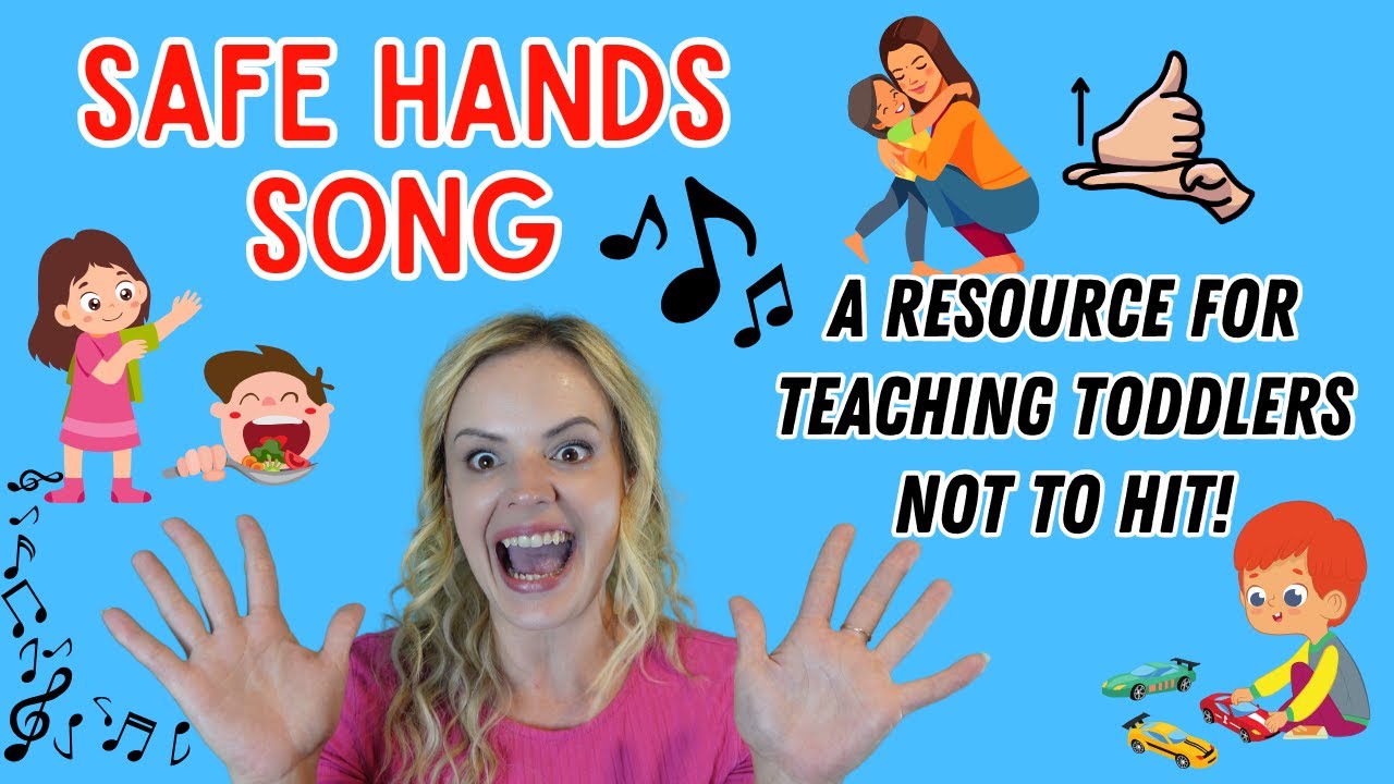 Safe Hands Song For Kids! Toddler Learning With Miss Katie - Help Stop ...