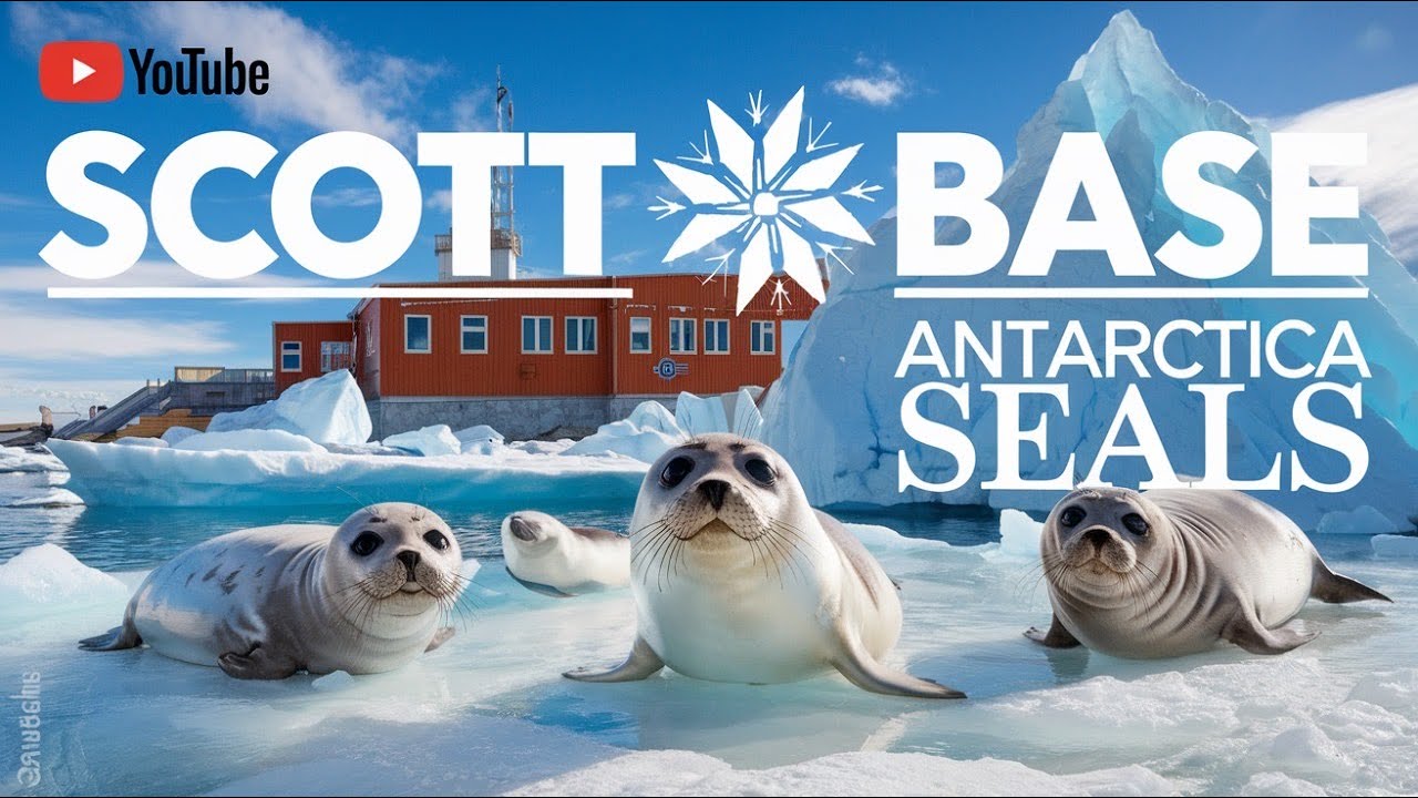 Scott Base Antarctica seals | JC Photography NZ - YouTube