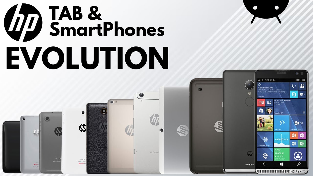 Evolution Of HP Tab & Smartphones - YouTube
