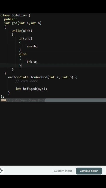 LCM and GCD | Data Structure and Algorithms | C++ | #geeksforgeeks - YouTube