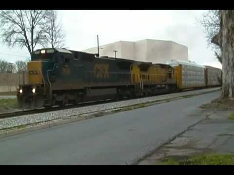 CSX Q236-03 Cartersville, GA February 4, 2012 - YouTube