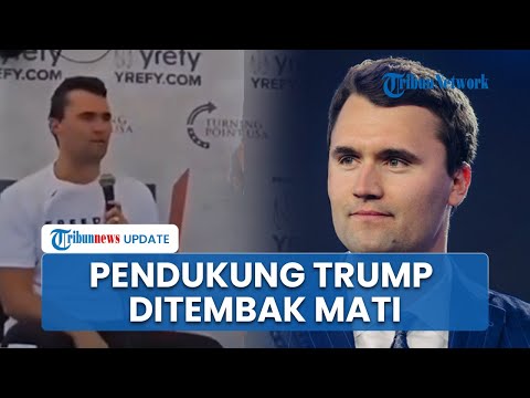 Detik-detik Aktivis Charlie Kirk Ditembak Mati, Darah Mengucur Deras di Leher: Anak Emas Trump