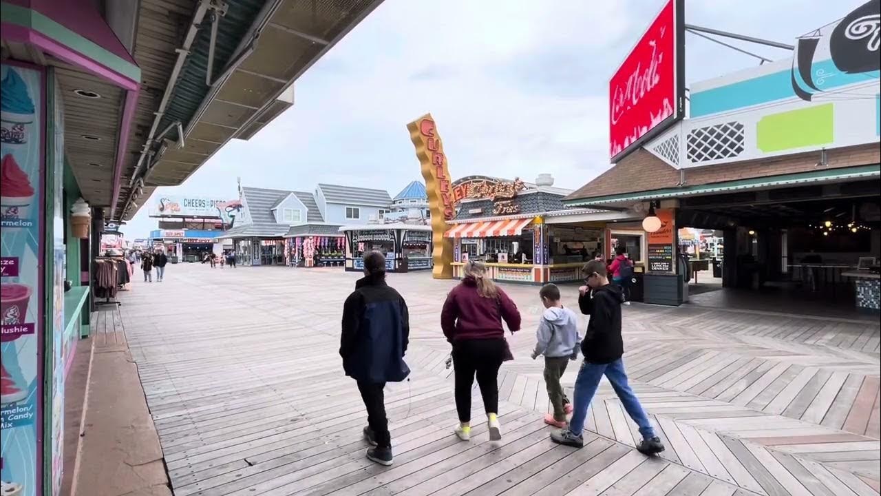 Wildwood NJ Boardwalk Ambience 2024 Morey's Piers - YouTube