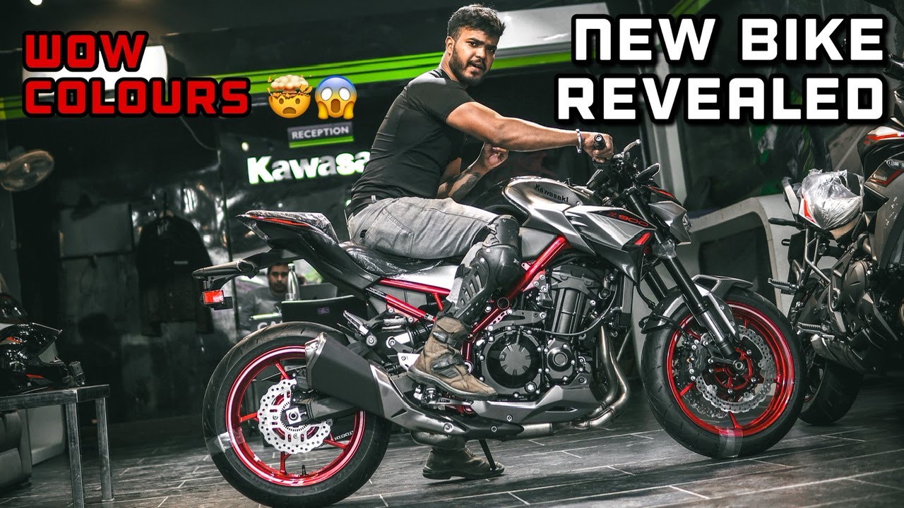 Kawasaki Z900 All New Colours 😱 Book Krdi Finally - YouTube