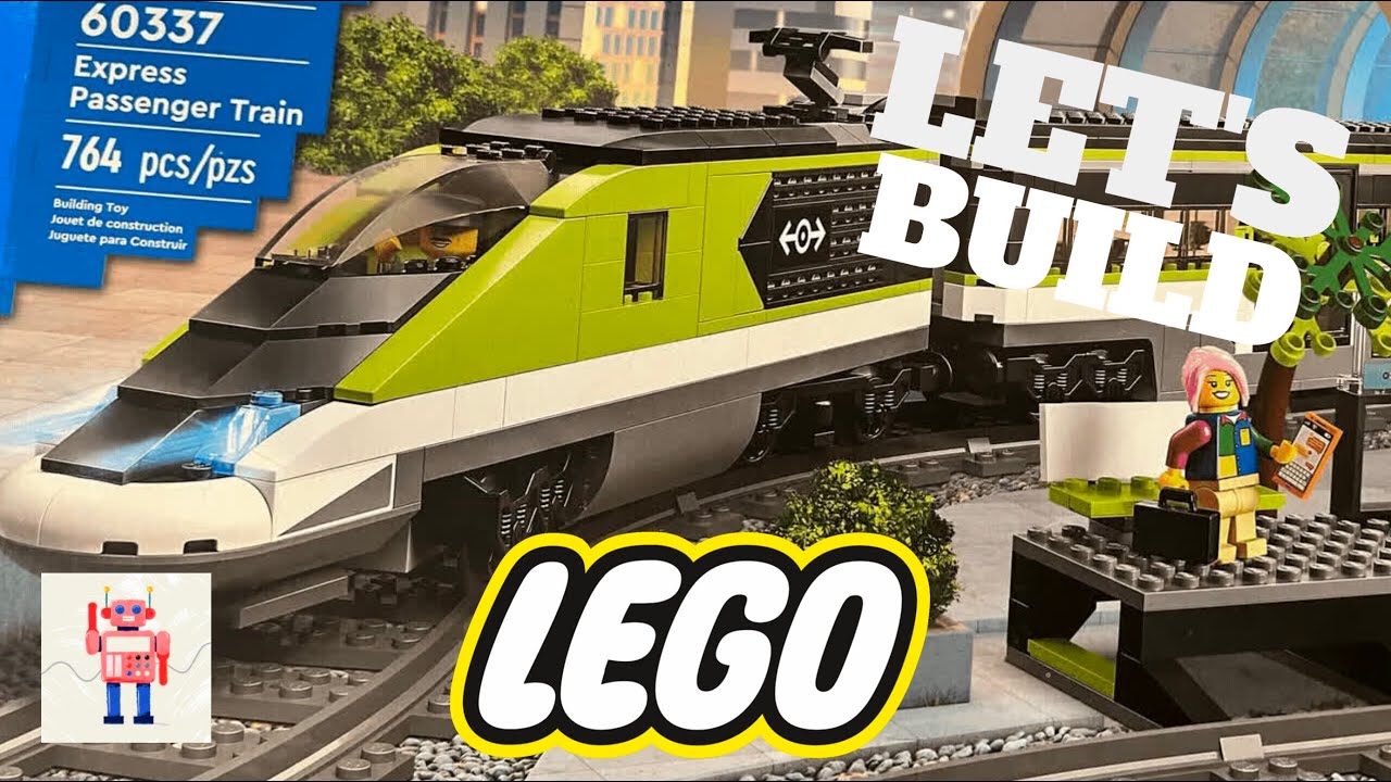 Let's Build: LEGO City Express Passenger Train - YouTube