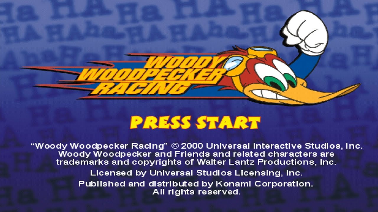 Woody Woodpecker Racing PS1 Playthrough - The Most Annoying Bird in The ...