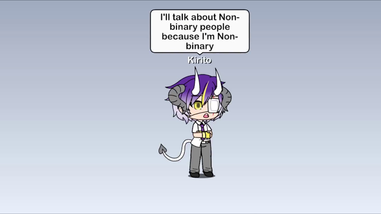 Learn about Non-Binary People | Gacha Life Short - YouTube