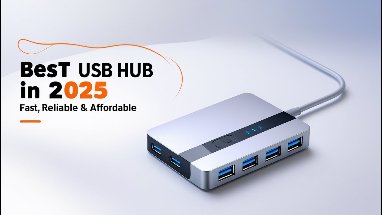 Top 5 Best USB Hubs in 2025 – Expand Your Connectivity - YouTube