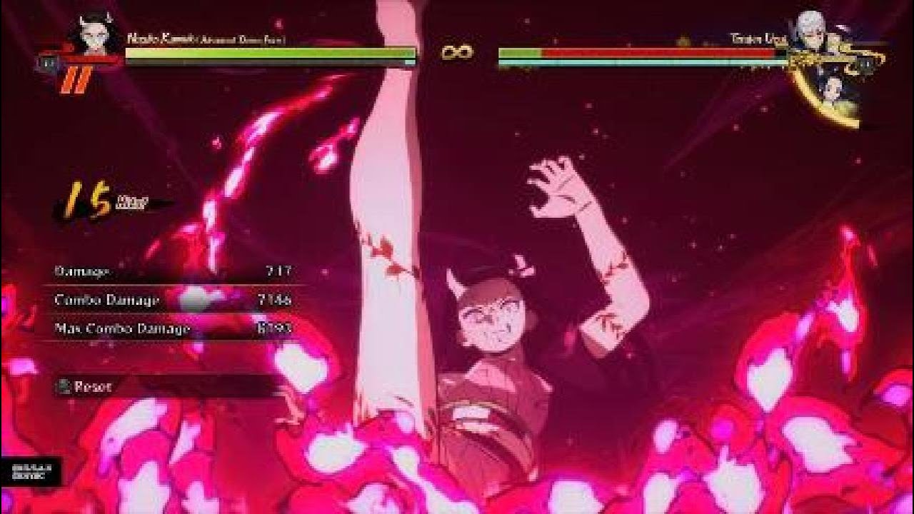 Awakened Nezuko breaking guard T.O.D 100%. Demon slayer The Hinokami ...