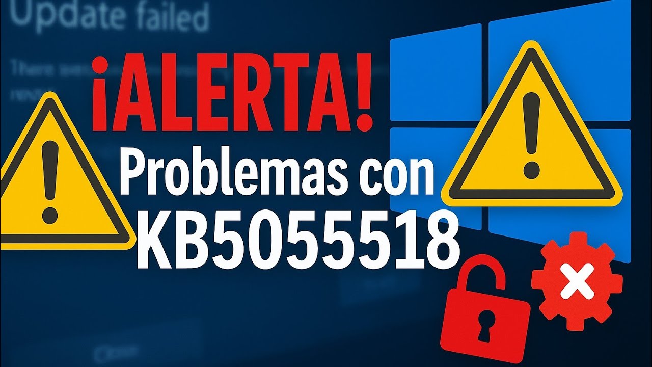 🚨⚠️ ¡Cuidado! Problemas con la actualización KB5055518 de Windows 10 ⚠️ ...