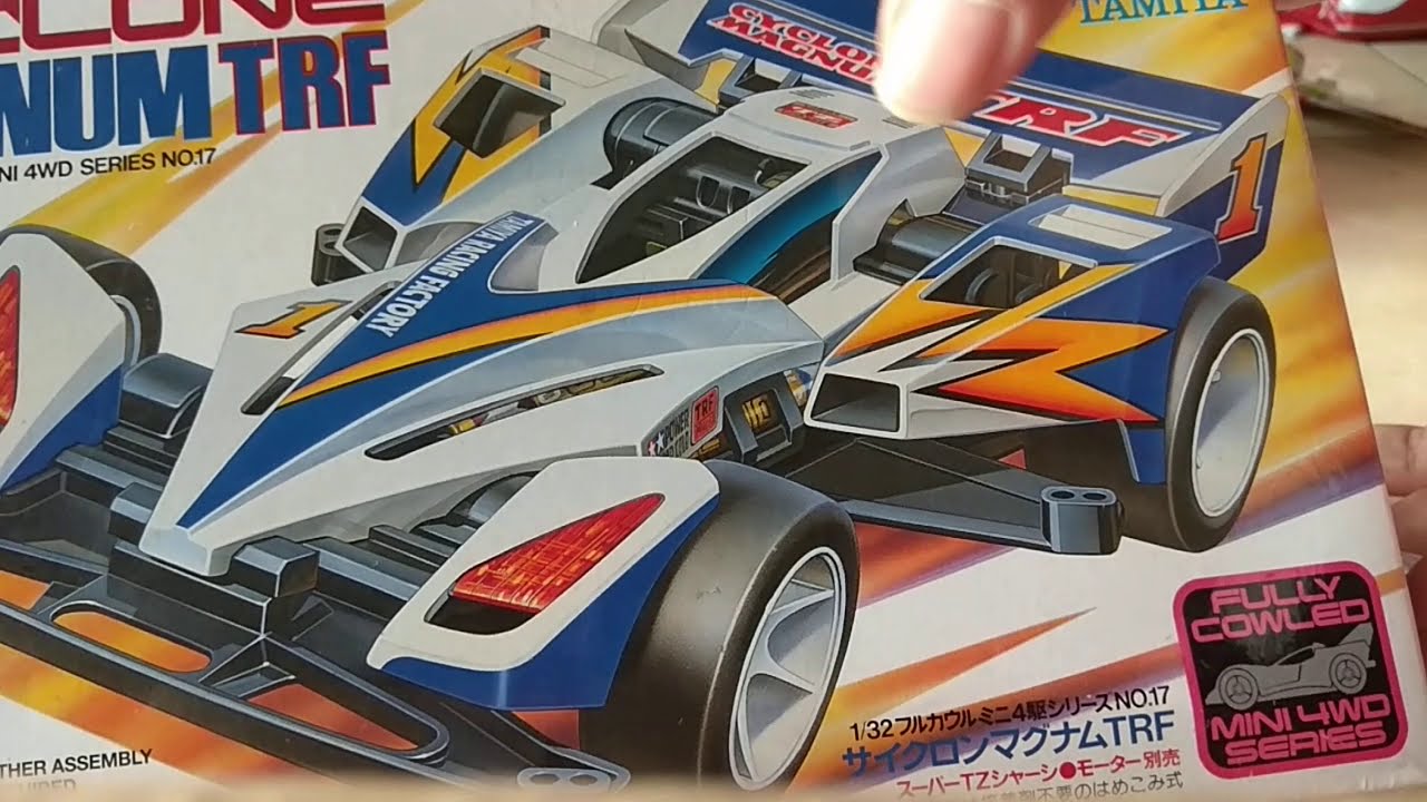 Unboxing Tamiya Cyclone Magnum TRF Super TZ Chassis 4WD Original Let's ...