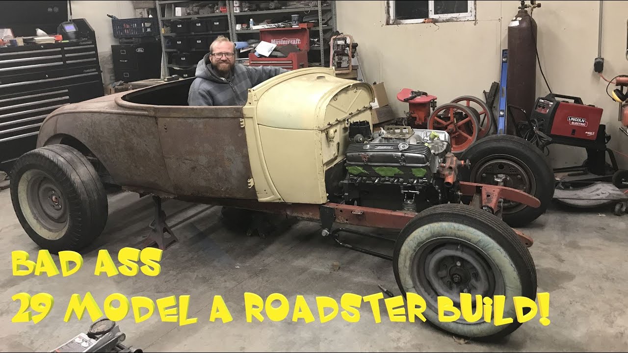1929 Ford Model A Roadster Back Half. Hot Rod Build, 8" Rear, Rat Rod ...