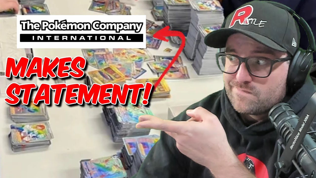 The Pokemon Company Makes Statement About Stolen Fusion Strike - YouTube
