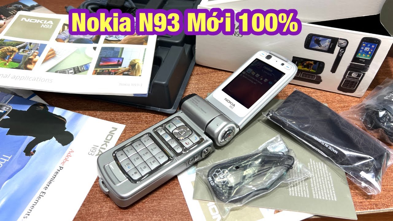 Nokia N93 máy mới Full hộp chưa sử dụng bán tại Trùm Máy Cổ Việt Nam . - YouTube