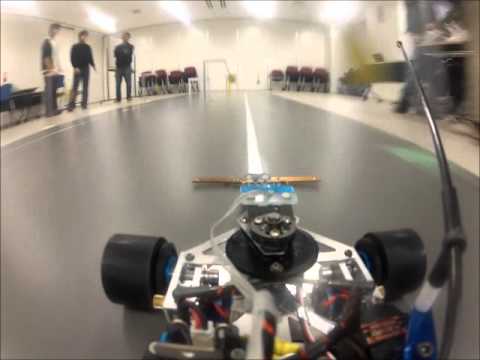 Robot Lancer TRINITY looking from behind view-point - YouTube