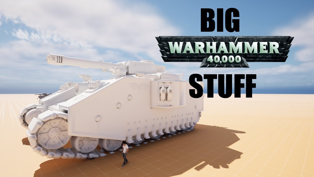 Exploring the Scale of Warhammer 40K Vehicles: A Size Comparison - YouTube