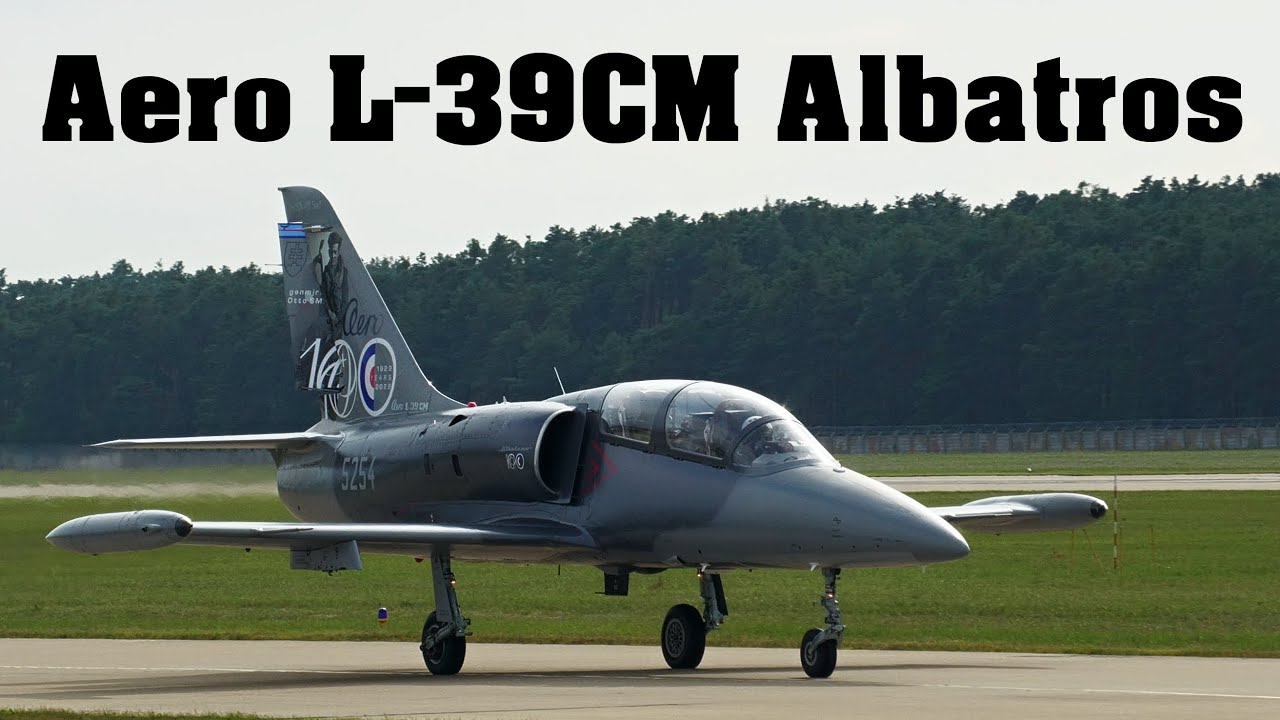 Aero L-39CM Albatros | Slovak Air Force | SIAF 2022 | 4K - YouTube