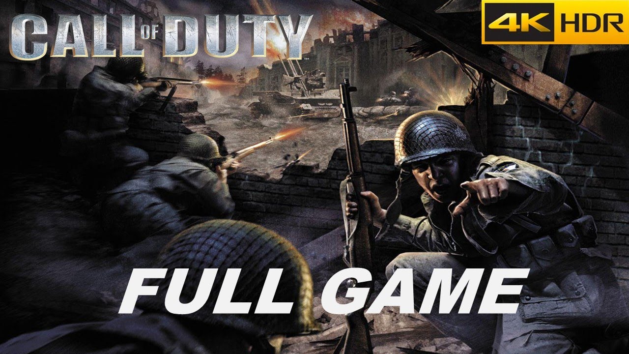 CALL OF DUTY 1 Full Gameplay Walkthrough Campaign | FULL GAME | 4K ...