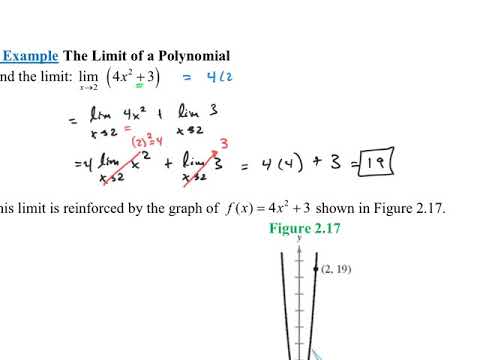 2.3 Evaluating Limits Analytically-2 - YouTube