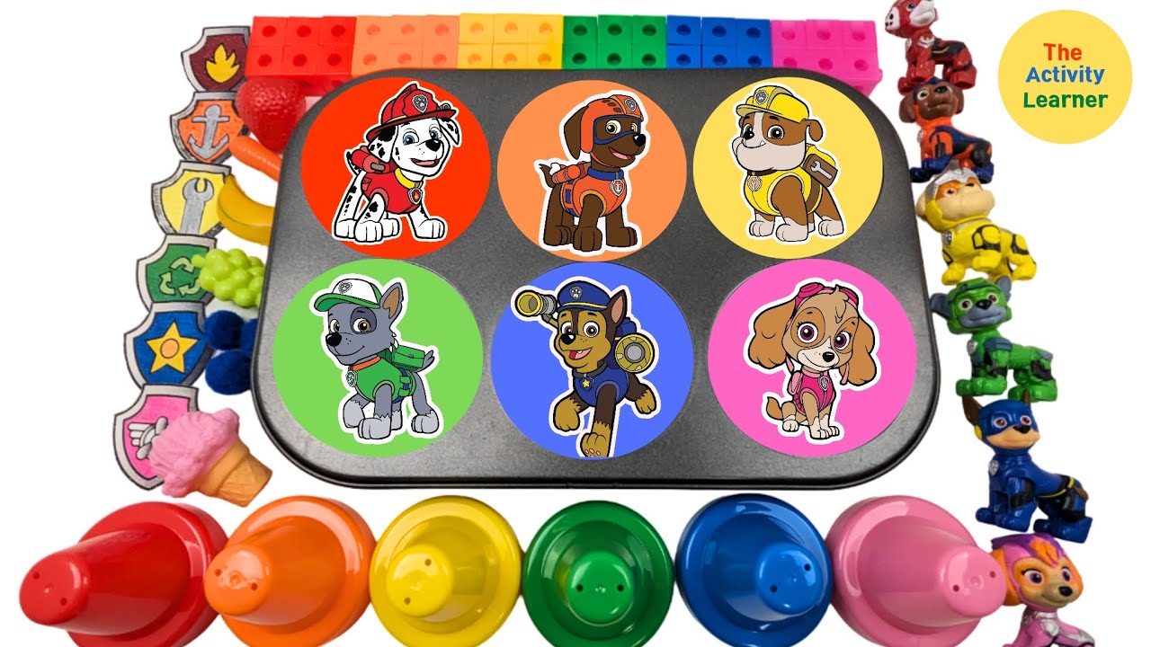 Paw Patrol Learning Videos | Learn Colors, Numbers, Patterns ...