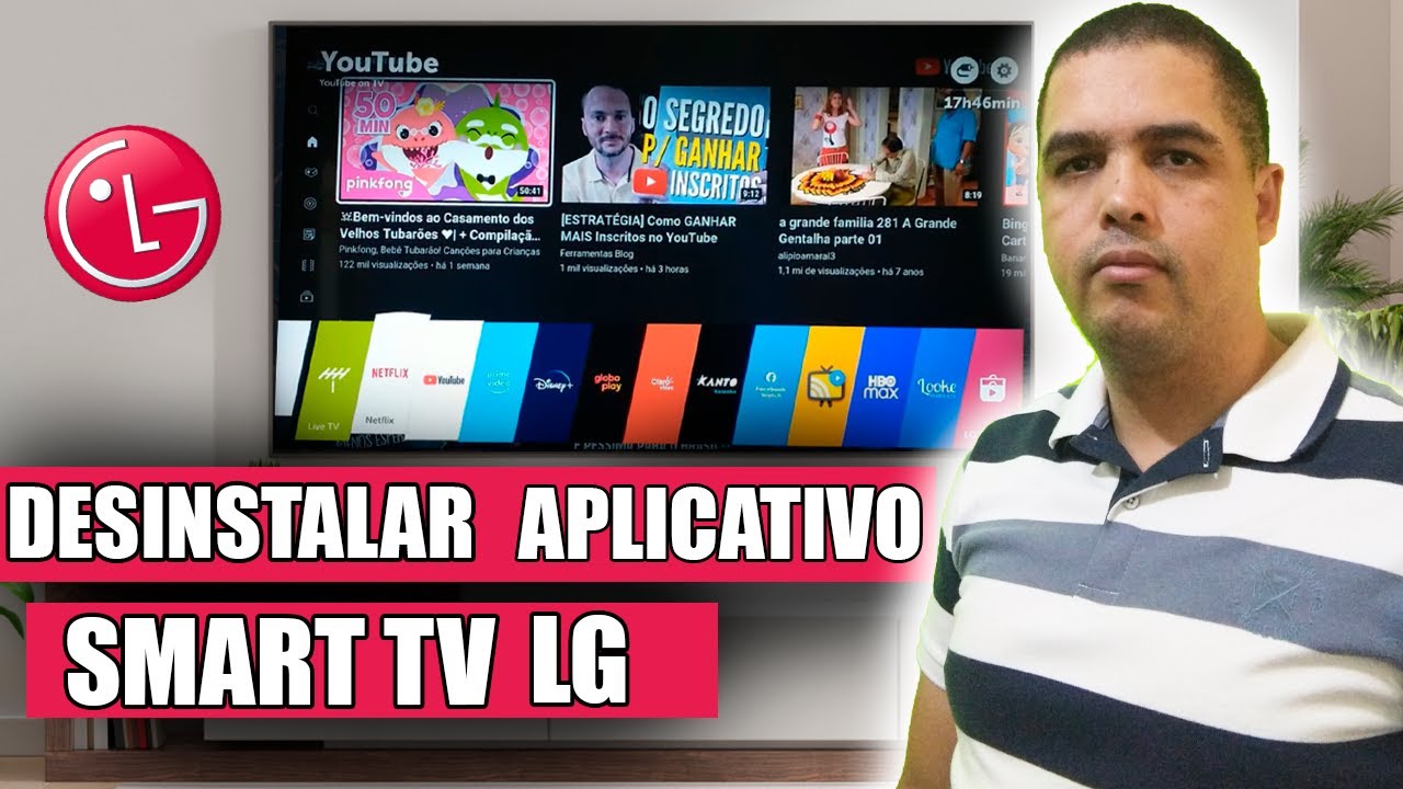 Smart TV LG | Como desinstalar/Instalar app da smart tv 2021 (LG WEB OS ...