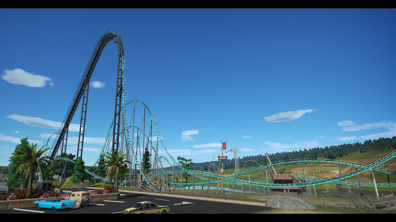 Ryūjin | Intamin Wing Hypercoaster | Planet Coaster - YouTube