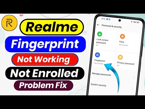 How to solve fingerprint not working problem | Realme fingerprint not enrolled problem - YouTube