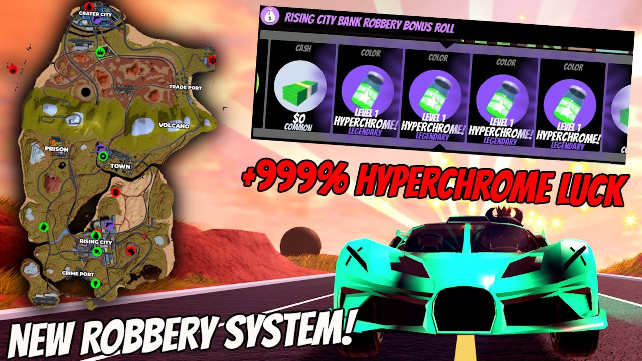 TESTING NEW ROBBERY SYSTEM WITH +999% HYPERCHROME LUCK IN ROBLOX ...