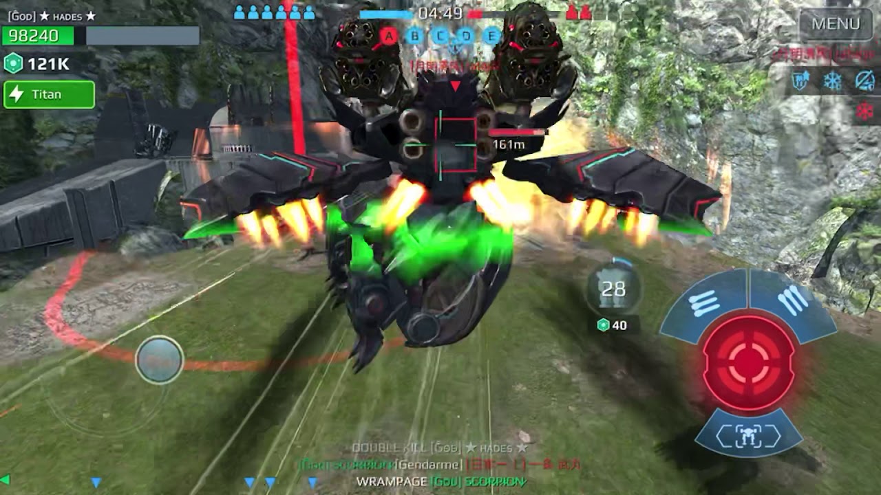 [War Robots] Team2 GoD (IOS) - YouTube