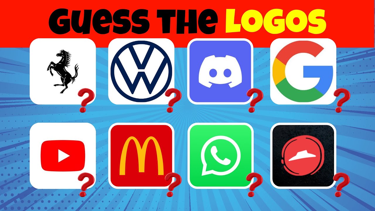 Guess the Logo with in 5 seconds ? 🥰 | 35 famous Logo | Quiz game | IQ ...