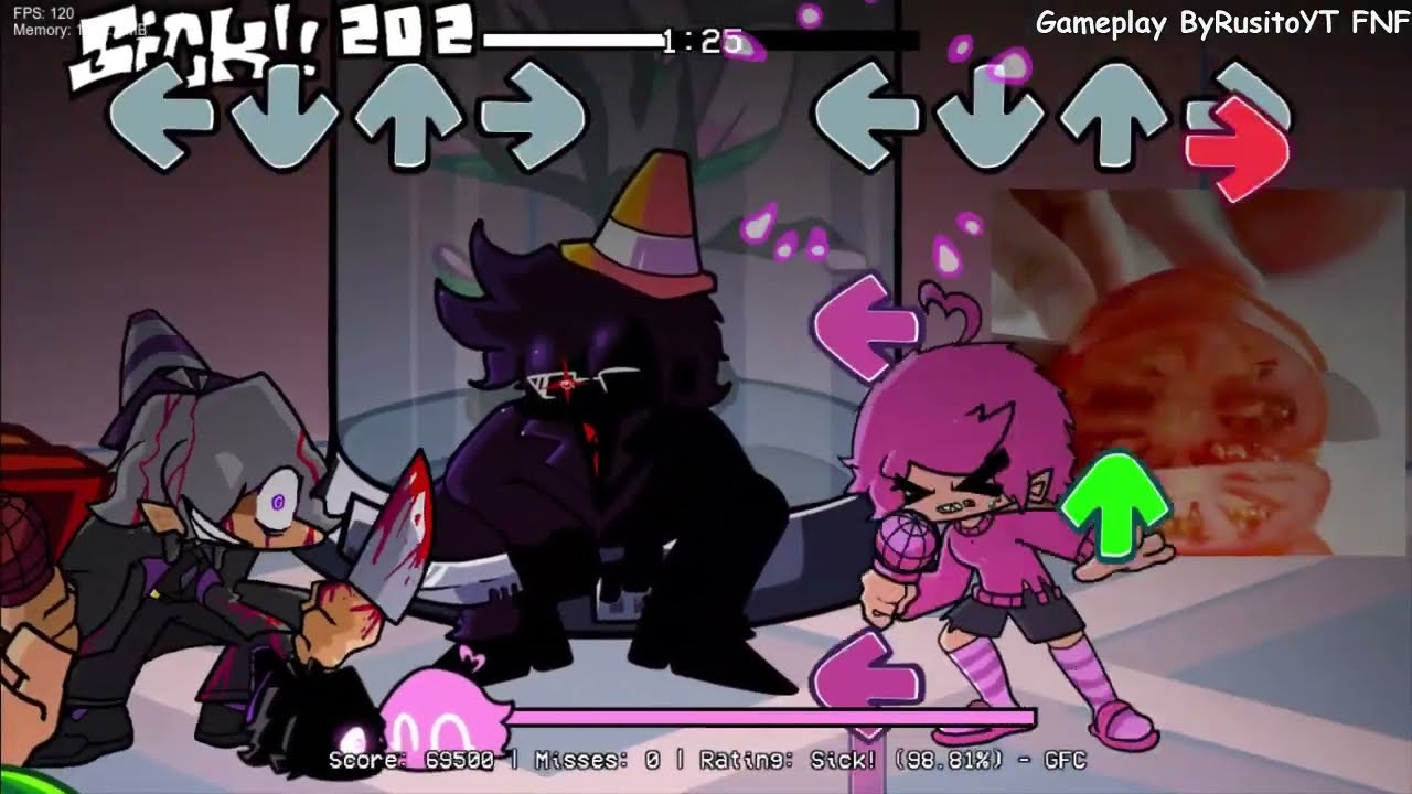 Friday Night Funkin - Impostor Human V1.5 / Full Week / Full Gameplay ...