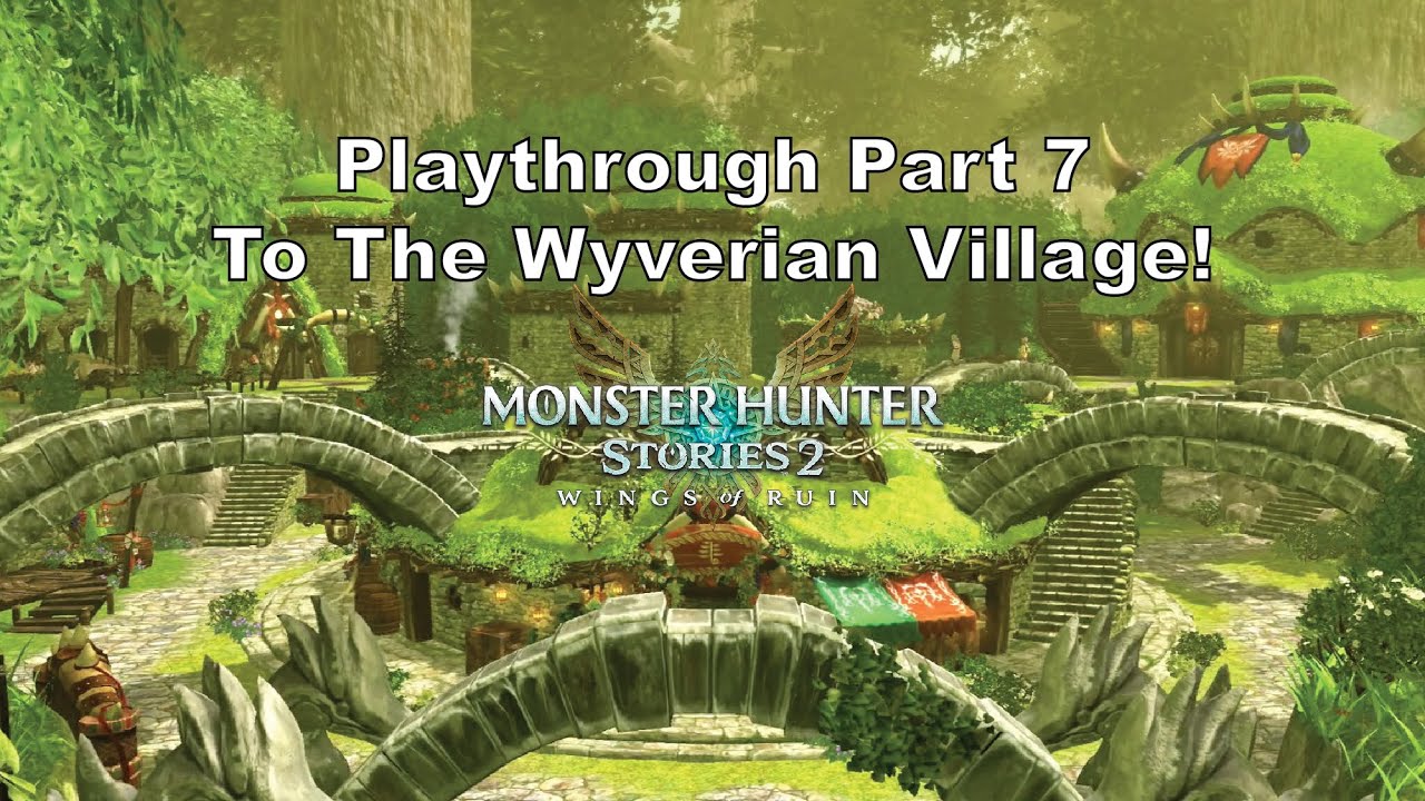 MHS2 Playthrough Part 7 - To The Wyverian Village! - YouTube