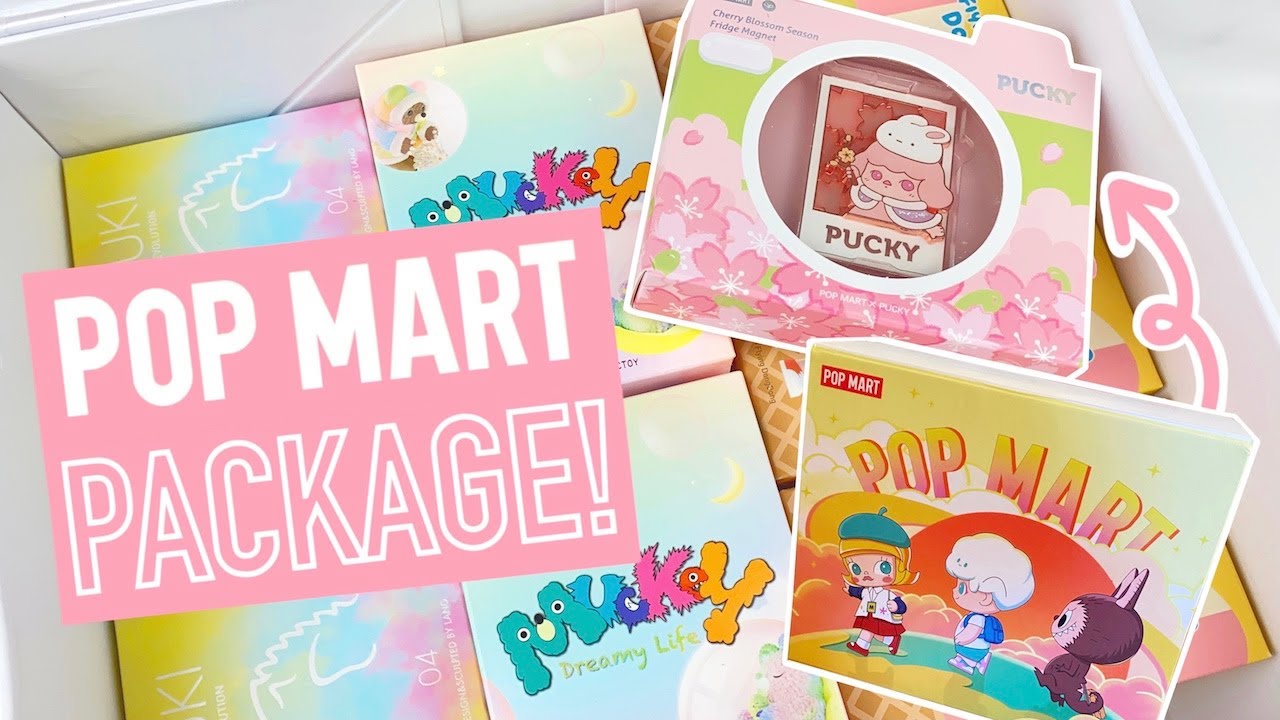 Unboxing More POP MART Blind Boxes! + GLOW IN THE DARK FIGURE?! | Pucky ...