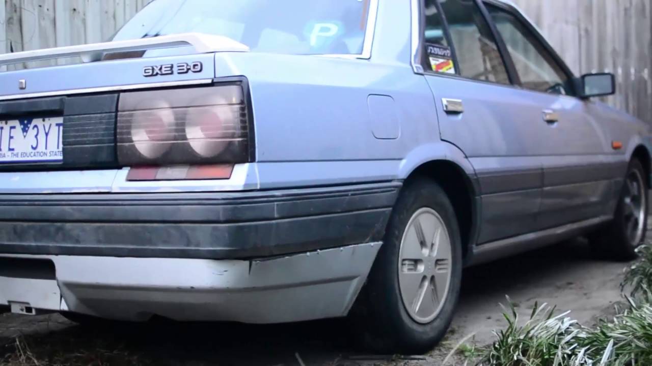 custom r31 skyline bumper using pulsar parts - YouTube