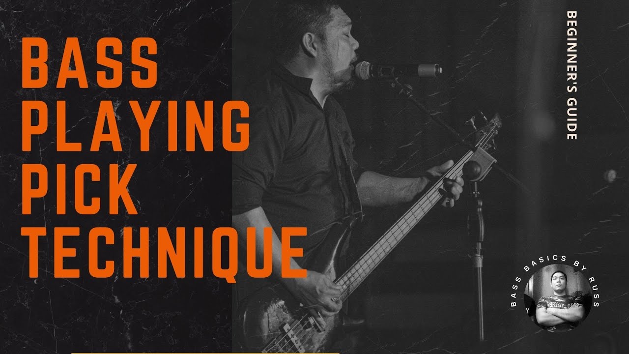 How to do BASS EXERCISES using PICK TECHNIQUE - Bass Basics With Russ ...