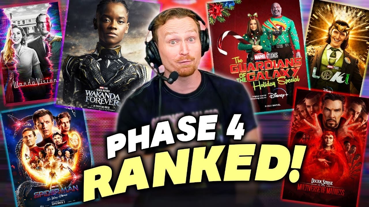 Marvel Phase 4 RANKED! All 18 MCU Movies & Shows - YouTube