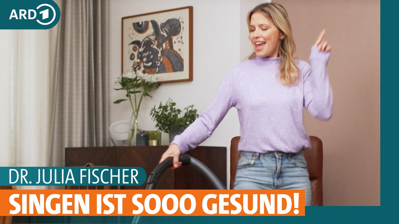 Immunsystem stärken und Stress abbauen: Singen ist so gesund! | Dr. Julia Fischer | ARD Gesund ...