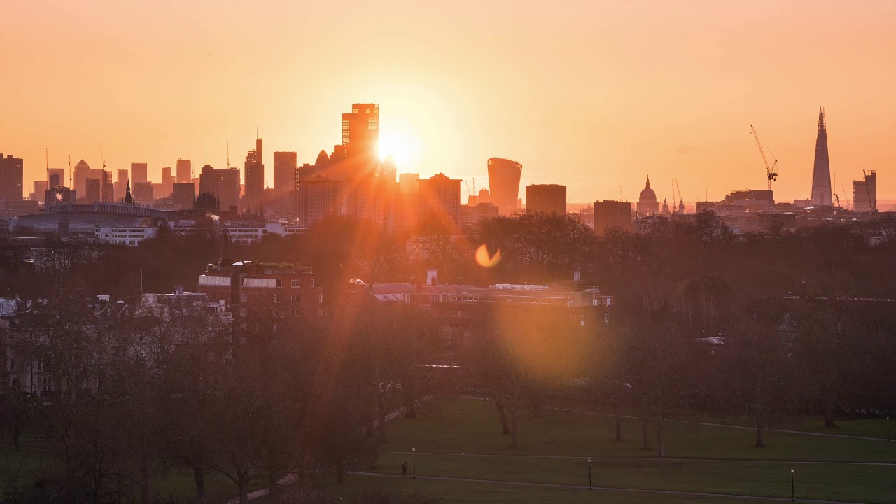 Primrose Hill Sunrise, February 2020 - YouTube