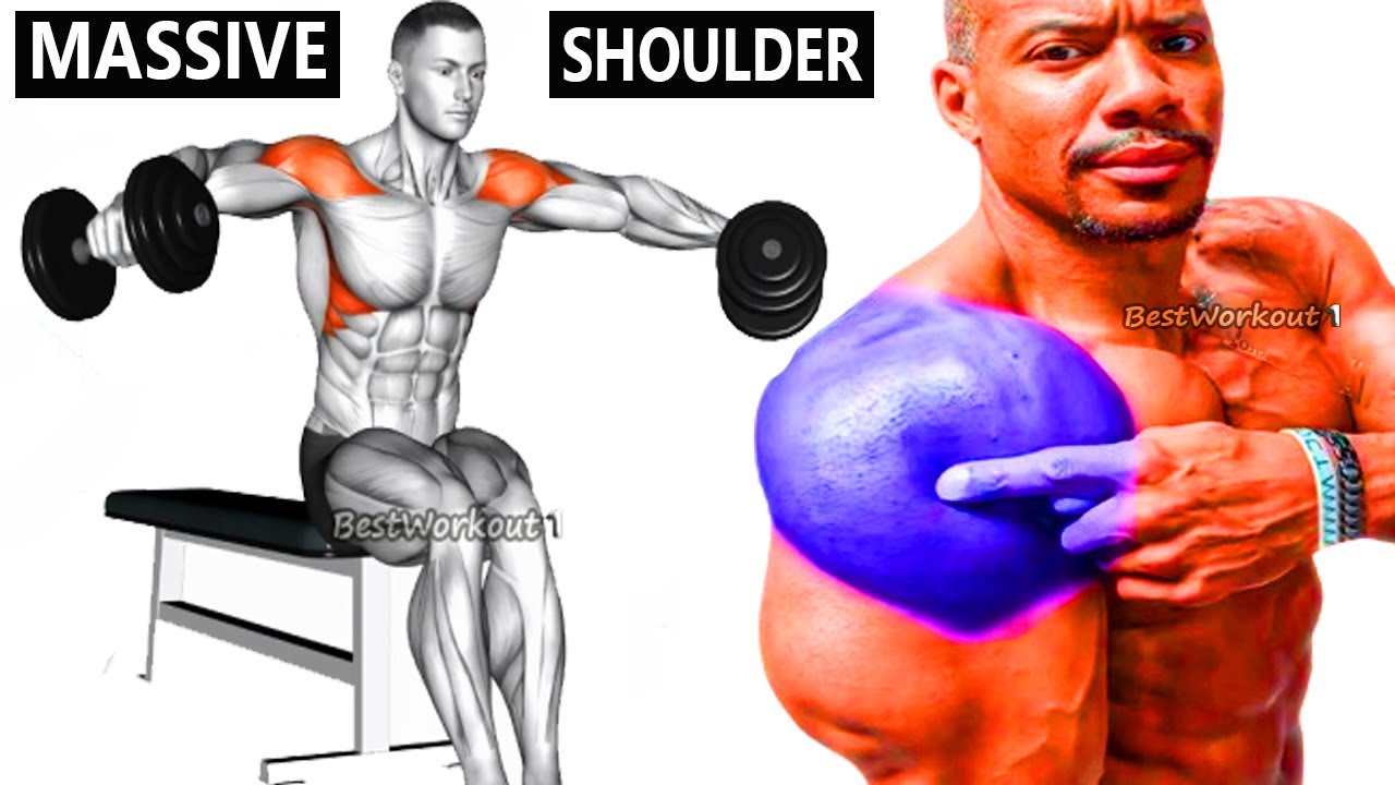 Get Massive Shoulder : The Best Shoulder workout routine - YouTube