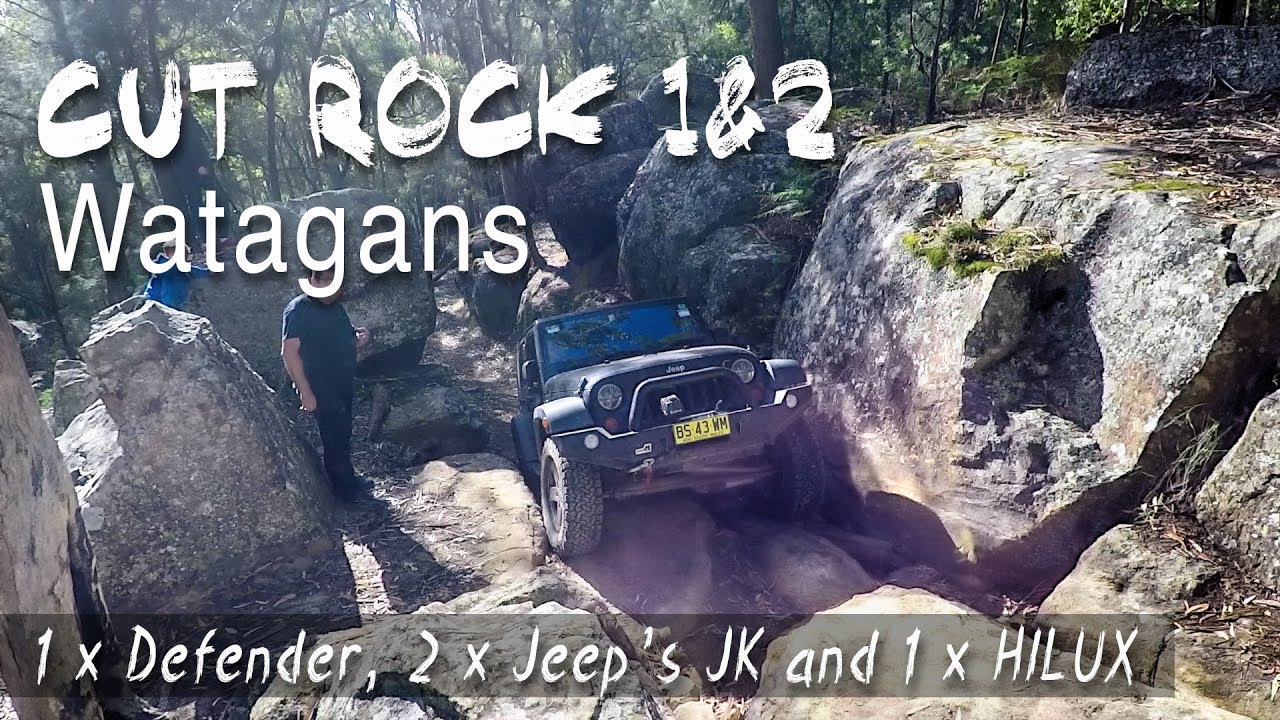 4x4 Watagans | Cut Rock 1 & 2 | JeepJK - Hilux - Defender | ALLOFFROAD ...